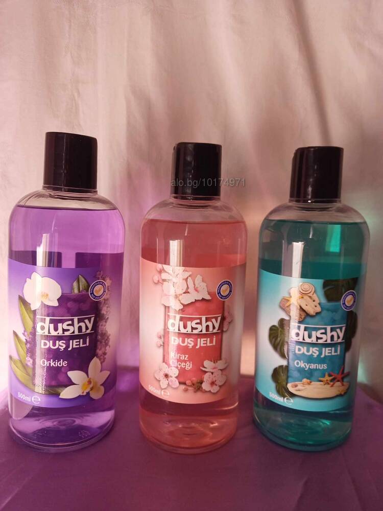 Душ гел Dushy 500 ml. различни аромати | Парфюмерия и козметични ...