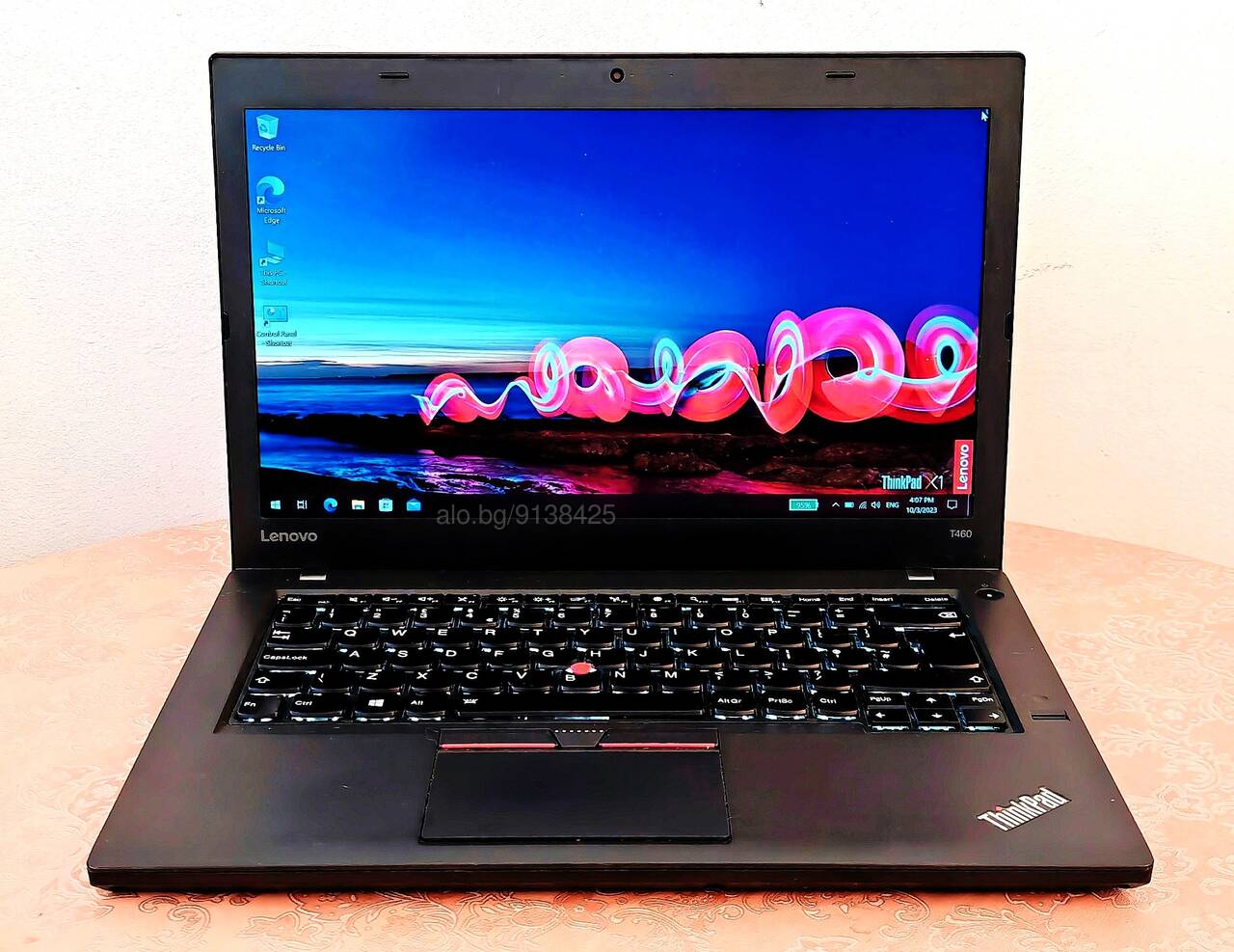 Lenovo ThinkPad T460 - НА ЧАСТИ, дефектен дисплей всичко работи Lenovo ...