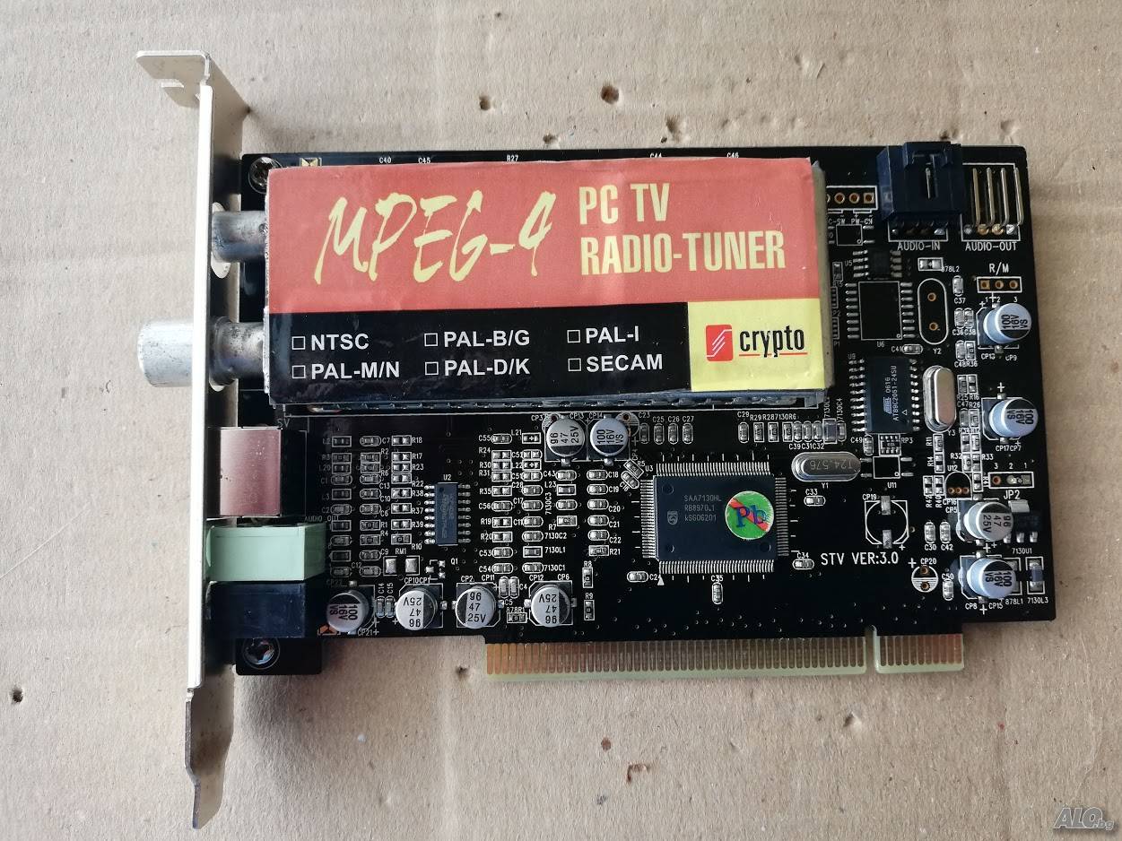 PCI MPEG-4 TV FM Tuner Card STV Crypto v3.0 | Други периферни ...