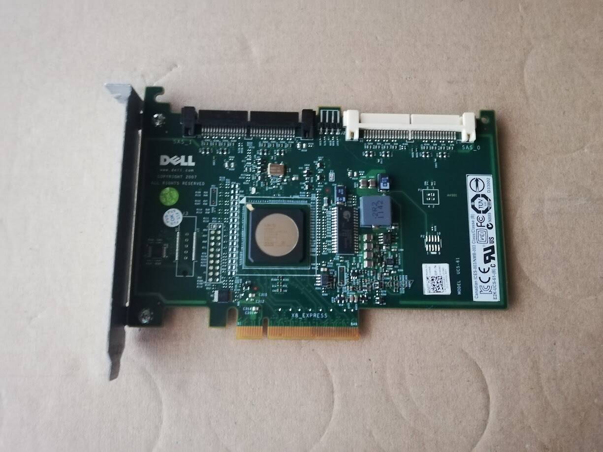 DELL UCS-61 SAS 6i Sata Raid Controller Card PCI-E | Други периферни ...