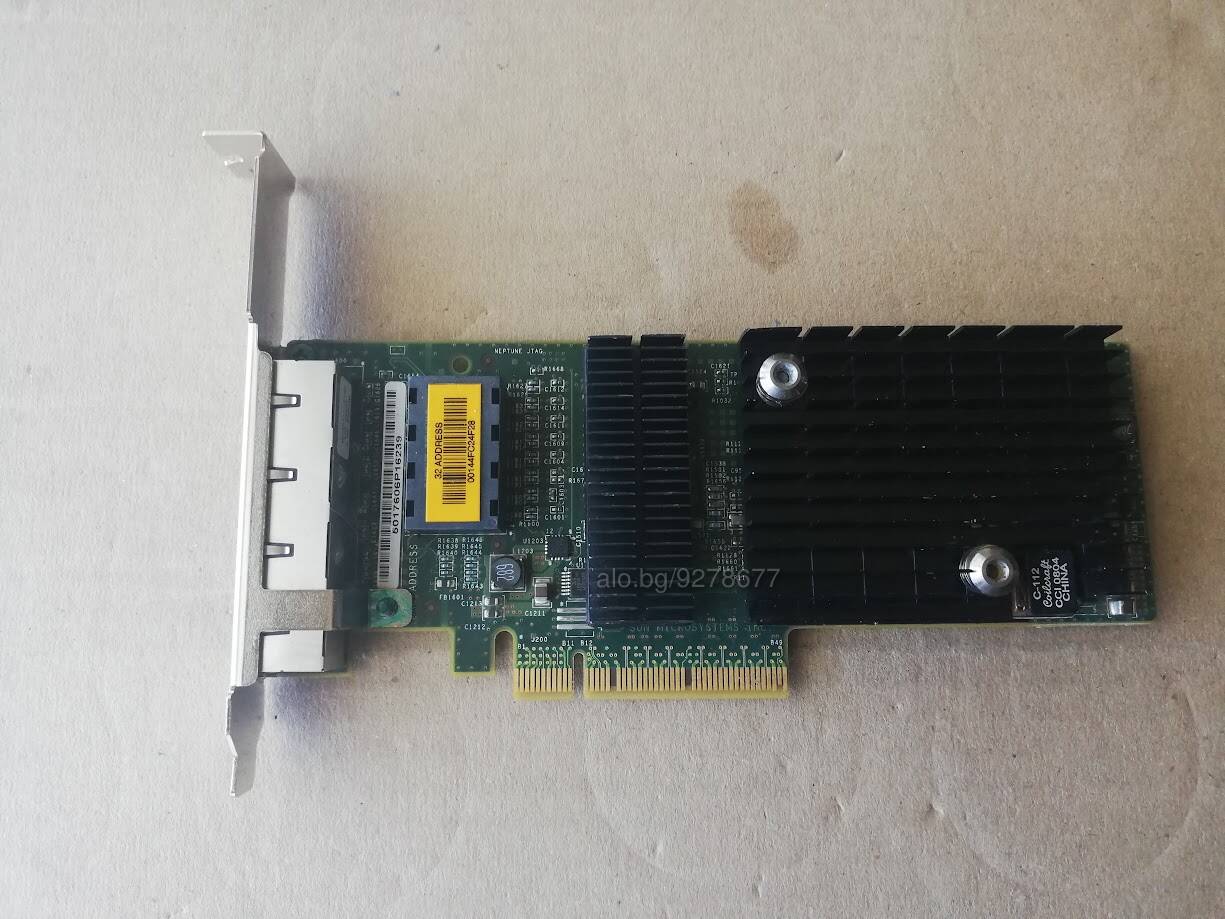 Sun ATLS1QGE x8 PCI-Express Quad Gigabit Ethernet UTP Low Profile ...