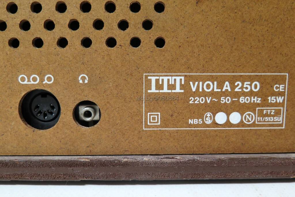 ITT Viola 250 Друга аудио техника ITT Viola 250 | Аудио техника | Варна ...