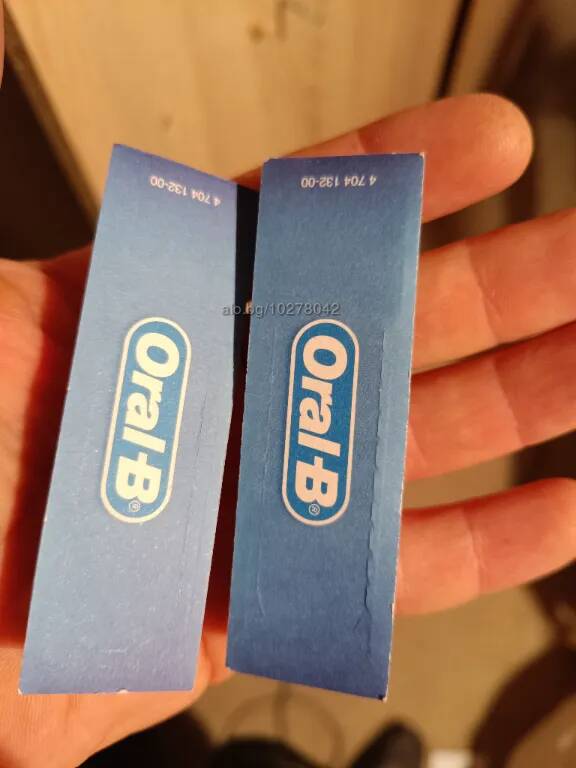 Оригинални сменяеми глави за орал би Oral B електрическа четка за зъби 4593