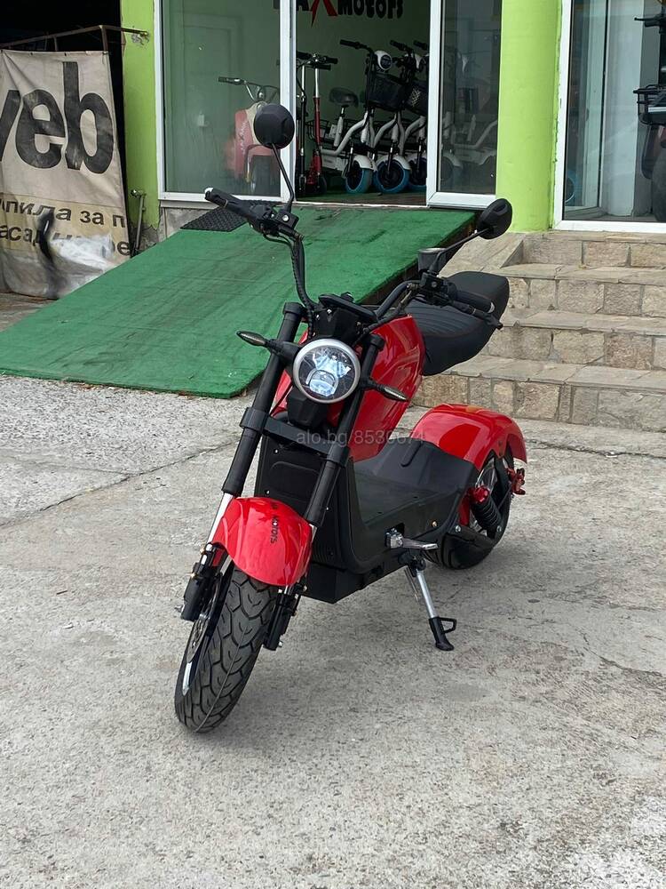 Електрически пистов мотор BIG CITY SPORT 2500W RED Друг Друг 2500 куб ...