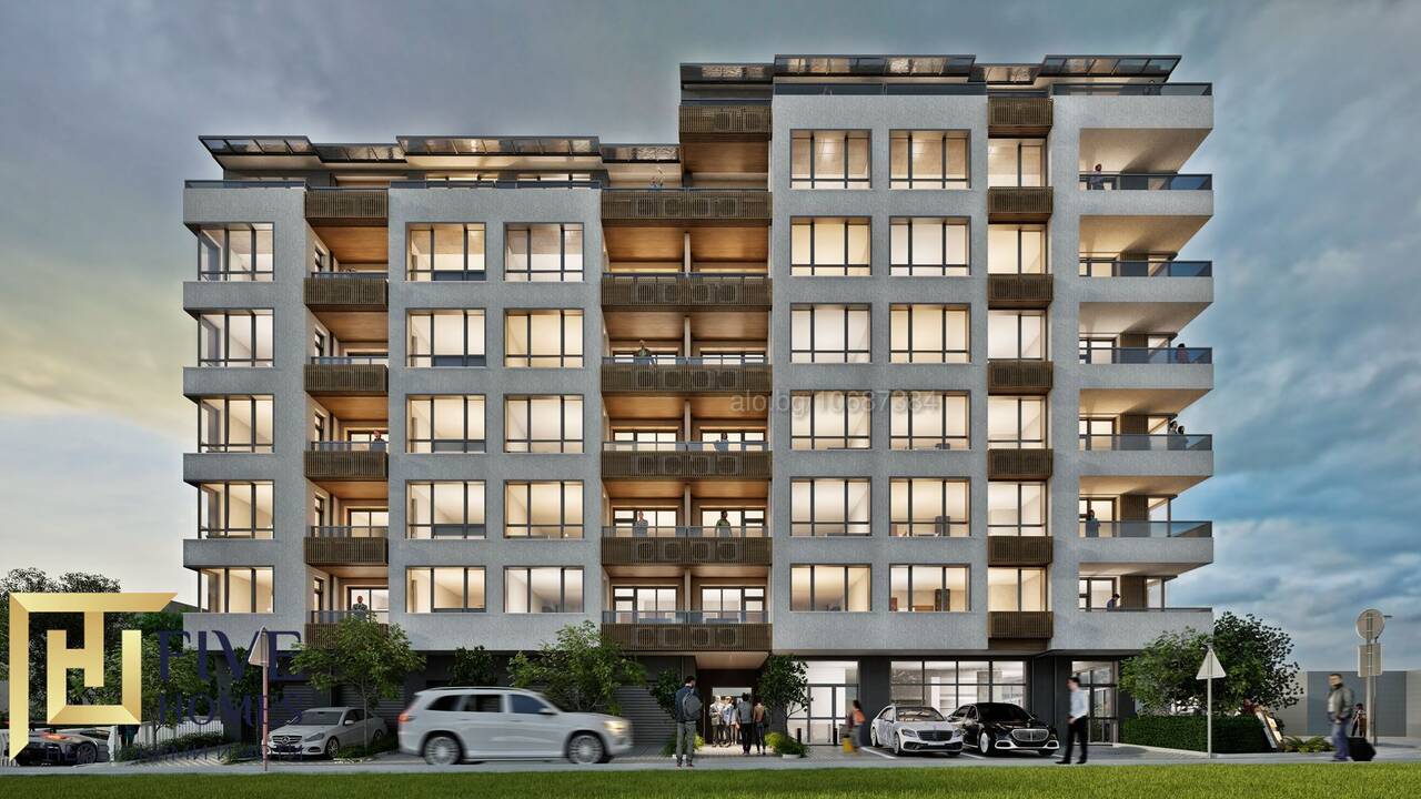 Бургас, Само от Five Homes - Двустаен модерен градски оазис - комфорт ...