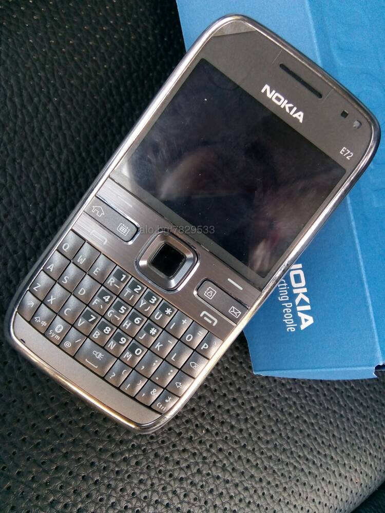 Мобилен телефон Nokia Нокиа E 72 чисто нов 5.0mpx,WiFi,Gps Bluetooth FM ...