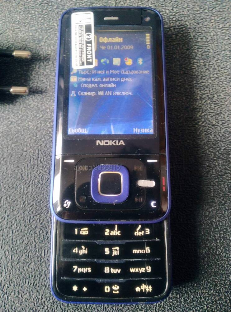 Мобилен телефон нокиа Nokia N81 3G, WIFI, GPS, Bluetooth, Symbian ...