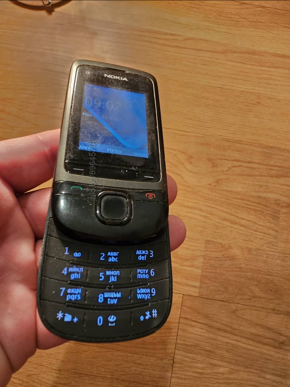 Плъзгащ телефон, телефон слайд с копчета NOKIA C2 - 05, НОКИА C2-05 ...