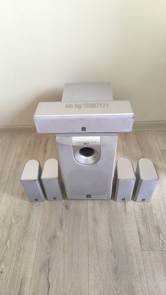 Yamaha 5.1 Yamaha SW-P130, Yamaha NX-E130- 4 бр,NX-C130-1бр Тонколони ...