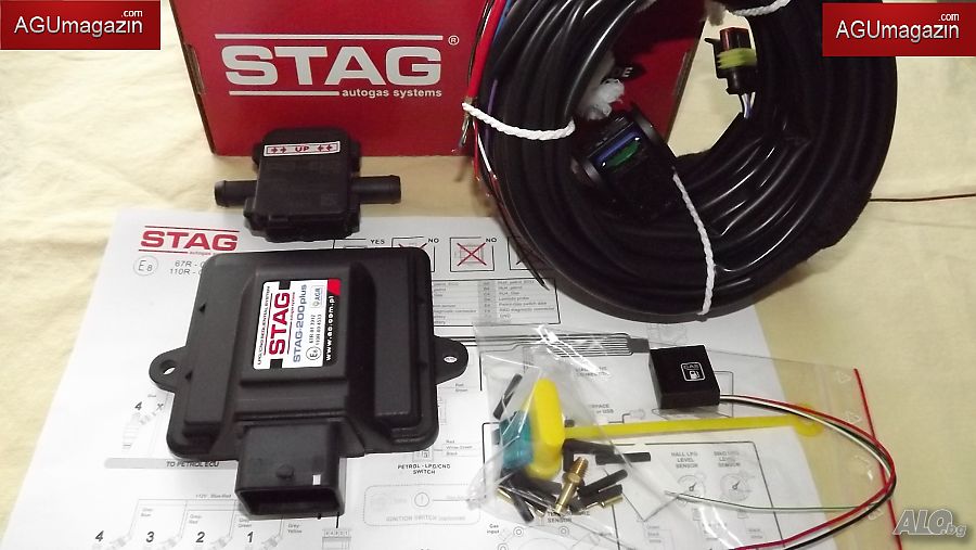 Газов инжекцион Stag 200 GoFast -електроника комплект за газов ...